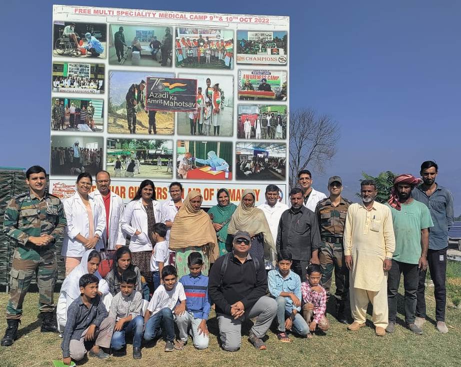 Army organises Medical Camp at Mendhar, Poonch